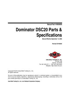 Service Cranes IMT Specifications CraneMarket Page