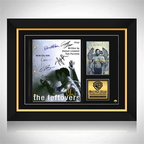 the leftovers script limited signature edition custom frame rare t