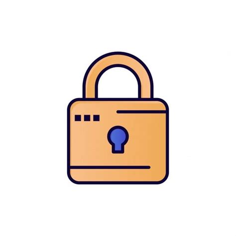 computer locked clipart hd png lock computing locked security flat