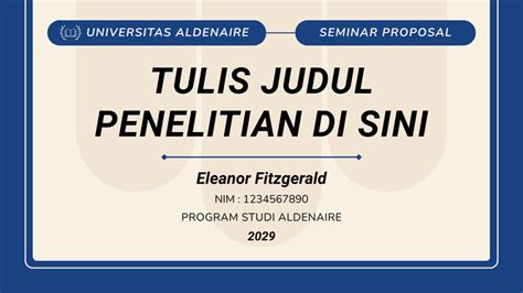 Gratis Desain Contoh Sempro Canva