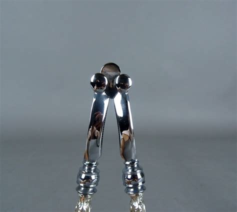 Proantic Casse Noix En Argent Massif