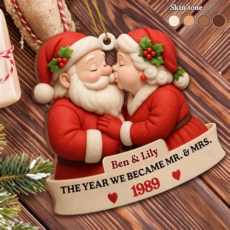 The Year We Became Mr And Mrs Santa Claus And Mrs Claus Personalized