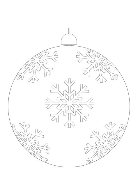 Трафареты новогодних шаров 79 фото