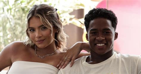 Quién Es Gabriely Miranda La Novia Modelo De Endrick Futuro Futbolista Del Real Madrid Infobae