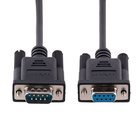 9fmnm 3m Rs232 Cable 9 8ft 3m Db9 F M Serial Null Modem