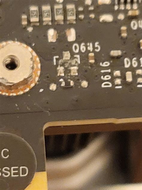 Gpu Transistor Chipped Am I Screwed R Askelectronics