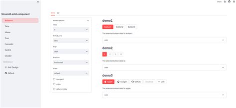 New Component Streamlit Antd Components，more Widgets To Extend