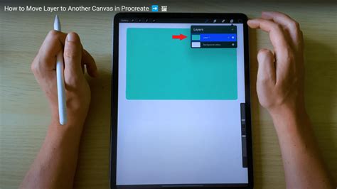 How To Move Layer To Another Canvas In Procreate