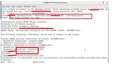 Solved Can T Login To MySQL Server Via MySQL Router Experts Exchange