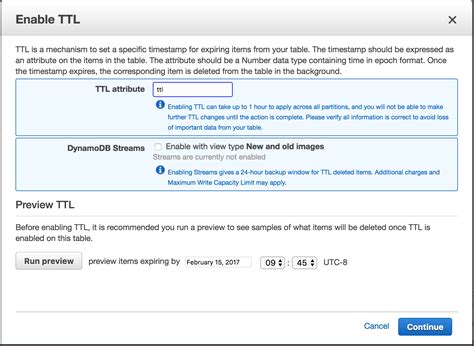 Java Time To Live Of A Item In Dynamodb Stack Overflow