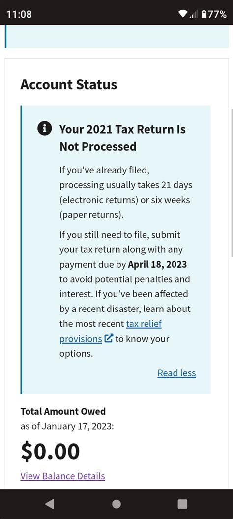 Logged Into Irs And Says My 2021 Return Not Processed Yet But I Got An 8 Check A Long Time Ago