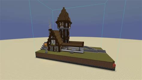 Redstone Railwaystation Minecraft Map