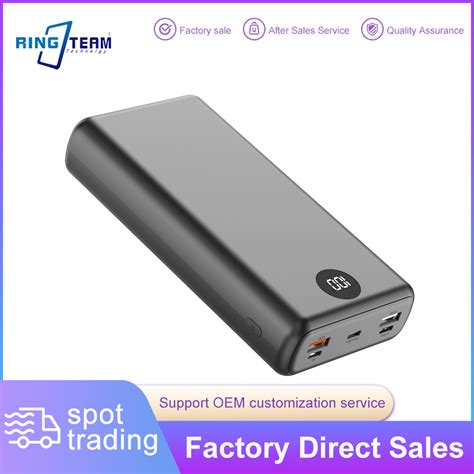 Pd20w 30000mah High Capacity Power Banks T92l With Led Digital Display