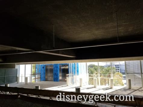 Disneyland Parking Structure Construction Project Pictures 11 22 19