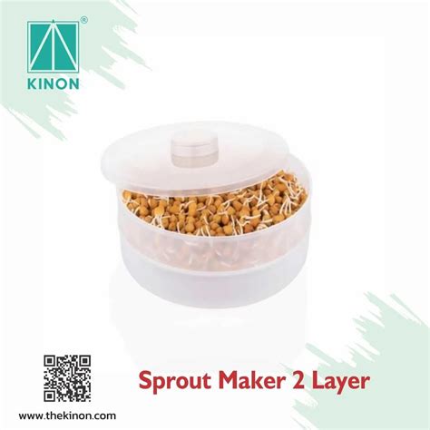 Plastic 2 Layer Sprout Maker Type Non Disposable 250 Ml At ₹ 45