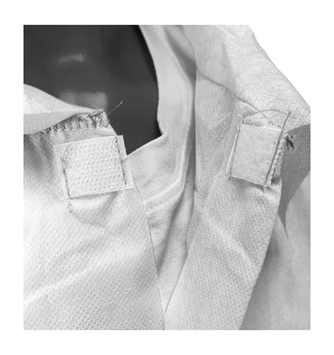 Camice Tnt Pp Con Velcro Senza Tasche Bianco 3xl 35gr 1 Pezzi