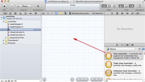Iosiphone Swipe Gesture And Storyboard View Objective C Iphone Ipad