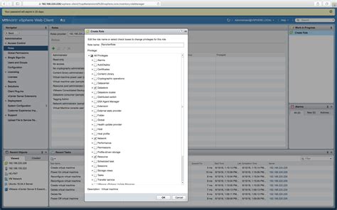 creating credentials in the vmware vsphere console rancher