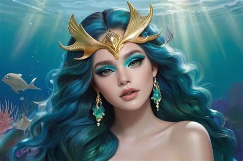 Premium Photo Goddess Of The Sea
