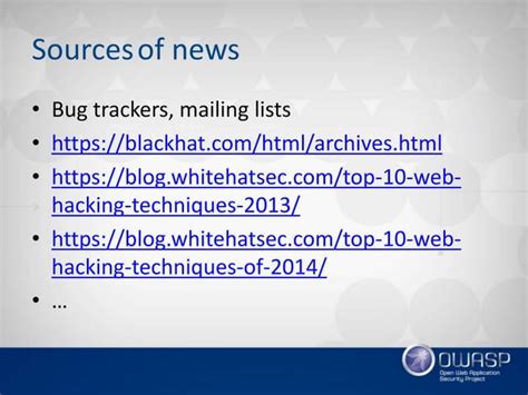 [2 1] Web Application Security Trends Omar Ganiev Pptx