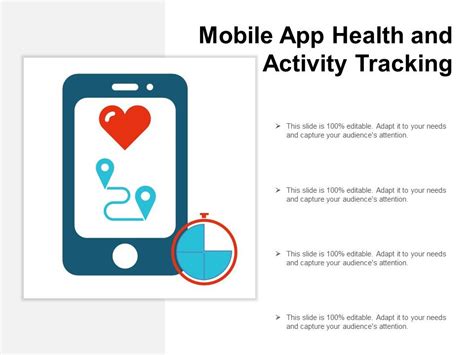 Mobile App Health And Activity Tracking Ppt Powerpoint Presentation