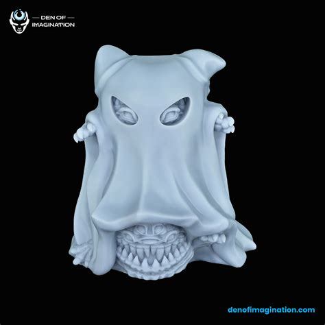 3d Printable Halloween Void Ghost By Den Of Imagination