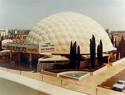 Los Angeles Theatres Cinerama Dome Exterior Views