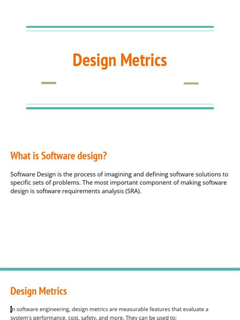 Design Metrics 4 Pdf Usability Software Testing
