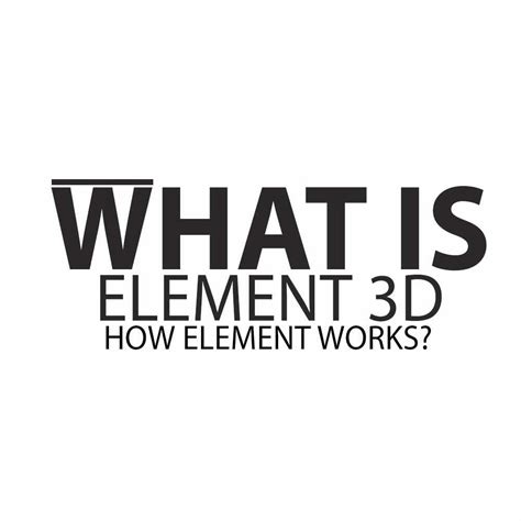 What Is Element 3d In Adobe After Effects