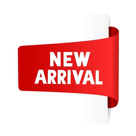 New Arrival Banner Template Special Offer Arrival Sign Modern Vector