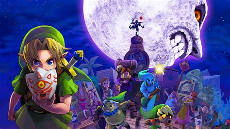 Legend Of Zelda Majoras Mask Cover Wallpaperuse