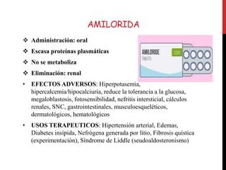 Farmacologia De Los Diureticos Pptx
