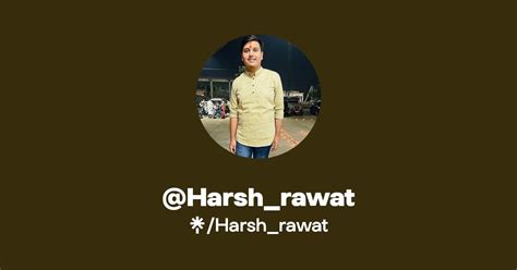 Harsh Rawat Twitter Instagram Linktree