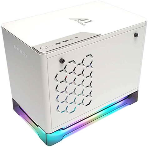 Inwin A1 Prime Mini Itx Computer Case 2x Sirius Loop Asp120 Fans
