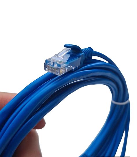 Lan кабел 5 метра Utp Patch с конектори Rj45 син НОВ гр Велико Търново Акация • Olx Bg