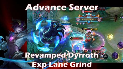 MLBB: Abusing Revamped Dyrroth in Advance Server - YouTube