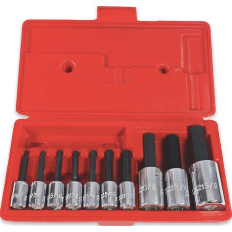 Proto 3 8 1 2 Drive 10 Piece Hex Bit Set