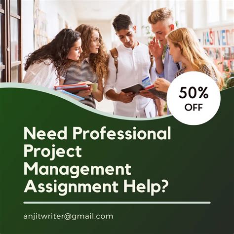 Project Management Assignment Help Online Service 50 Off