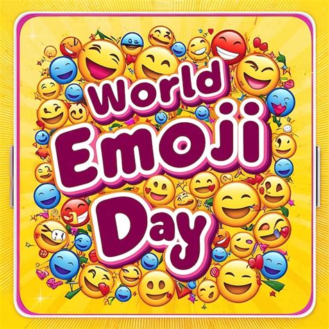 world emoji day premium ai generated image