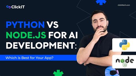 python vs node js for ai development in 2025 video