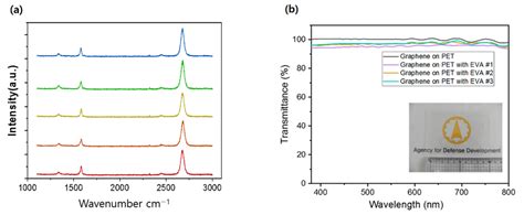 A Raman Spectra Of Graphene Transferred On A Sio2si Wafer By The