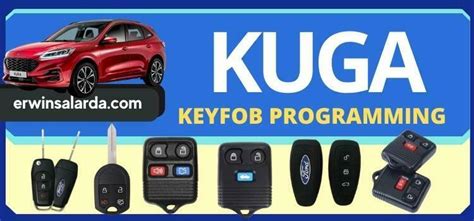 How To Guide Ford Kuga Rke Keyfob Programming