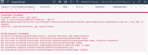 How To Extract Revit Id From Schedule Xls Revit Api Pyrevit Forums