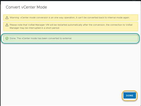 Vxrail Convert Vcenter Mode Davidringie
