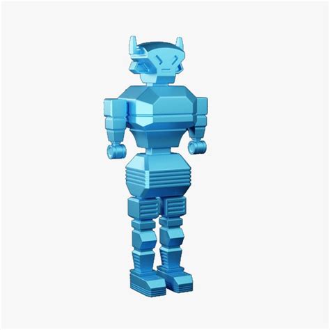 Toy Robot Gltf Models For Download Turbosquid