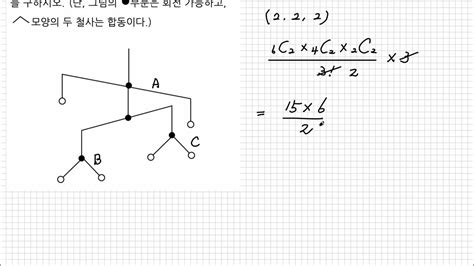 공통수학1 유형정리 조합 분할과 분배 Youtube