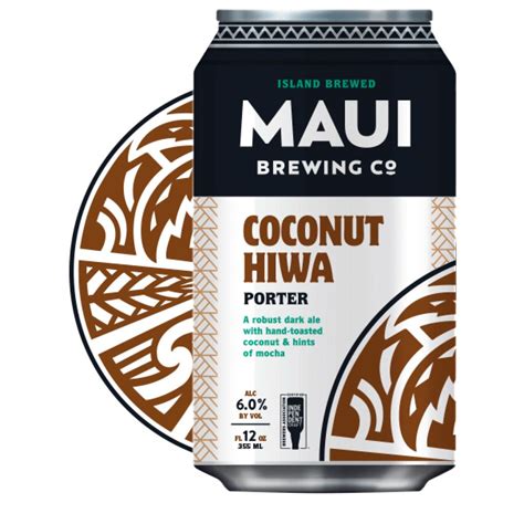 Maui Brewing Coconut Hiwa Porter 12oz Bine And Vine