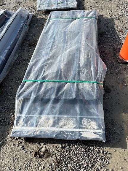 11 Pieces Of 7 7 Pcs 8 Charcoal Ag Rib Tin Metal Roofing Bidding