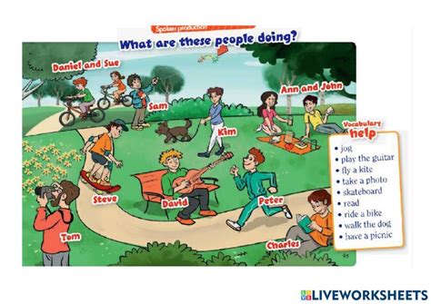 Picture Comprehension Listening Comprehension Free Time Activities Speaking Activities Picture Comprehension Listening Comprehension Free Time Activities Speaking Activities