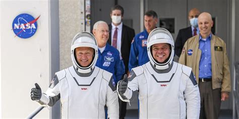 Splashdown Is A Success Bob And Doug Are Safely Back On Earth